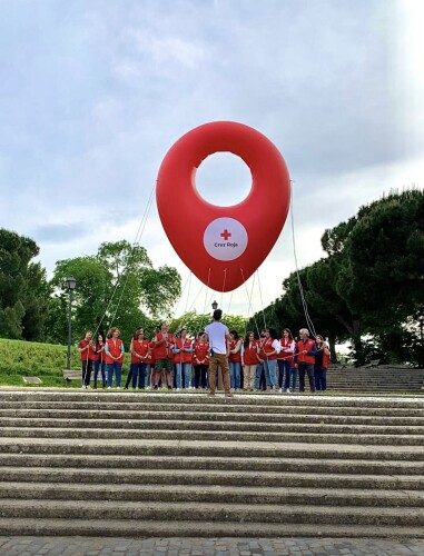 Spain red cross